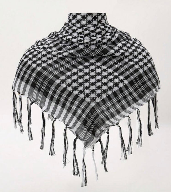 Tactical Shemagh Scarf | Military-Style Keffiyeh | Halal Vibes
